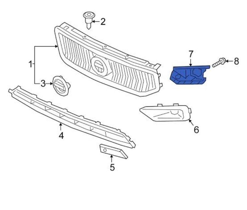 Tampon Braketi Sol | Volvo Xc40 2018 > 965,00 TL