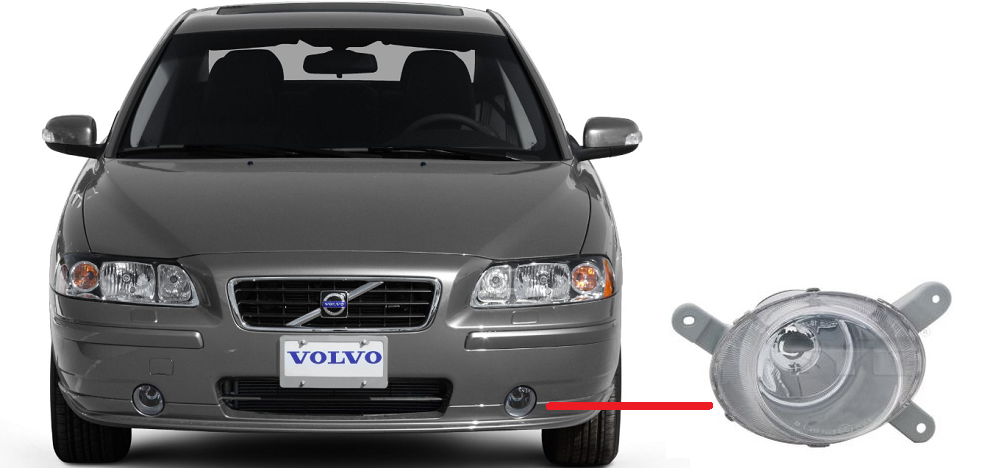 Sis Farı Sol | Volvo S60 2005-2010 2.000,00 TL